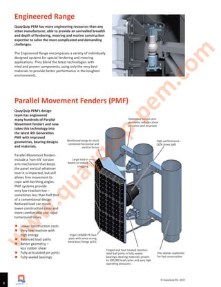 QuayQuip PEM Fender catalogue (English, US Units, Letter) | PDF