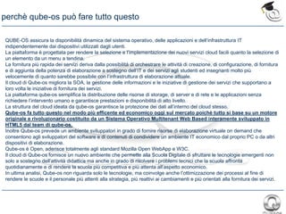 Qube-OS Cloud e computer virtuali per la scuola | PDF