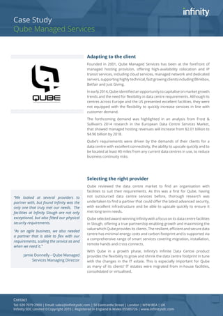 Qube case study 2015 | PDF