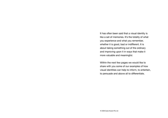 Qube© Visual Identity | PDF