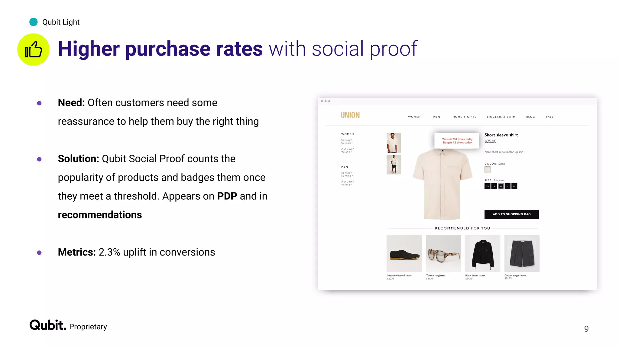 Qubit Omega Overview Ppt