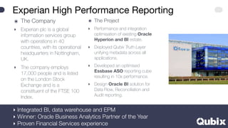 Qubix Client Case Studies | PPT