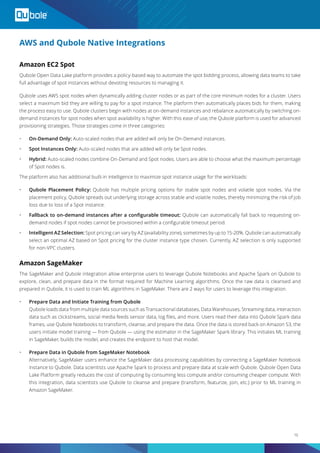 Qubole on AWS - White paper | PDF