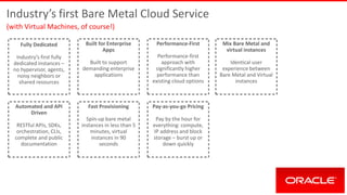 Data Warehouse Modernization - Big Data in the Cloud Success with Qubole on Oracle Bare Metal ...