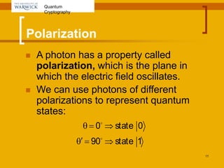 quantum cryptography introduction for understanding | PPT
