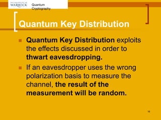 quantum cryptography introduction for understanding | PPT