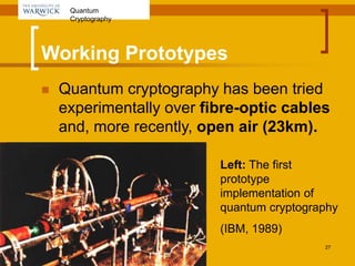 quantum cryptography introduction for understanding | PPT