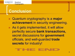 quantum cryptography introduction for understanding | PPT