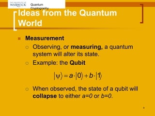 quantum cryptography introduction for understanding | PPT
