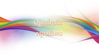 Qudratic Equation.pptx