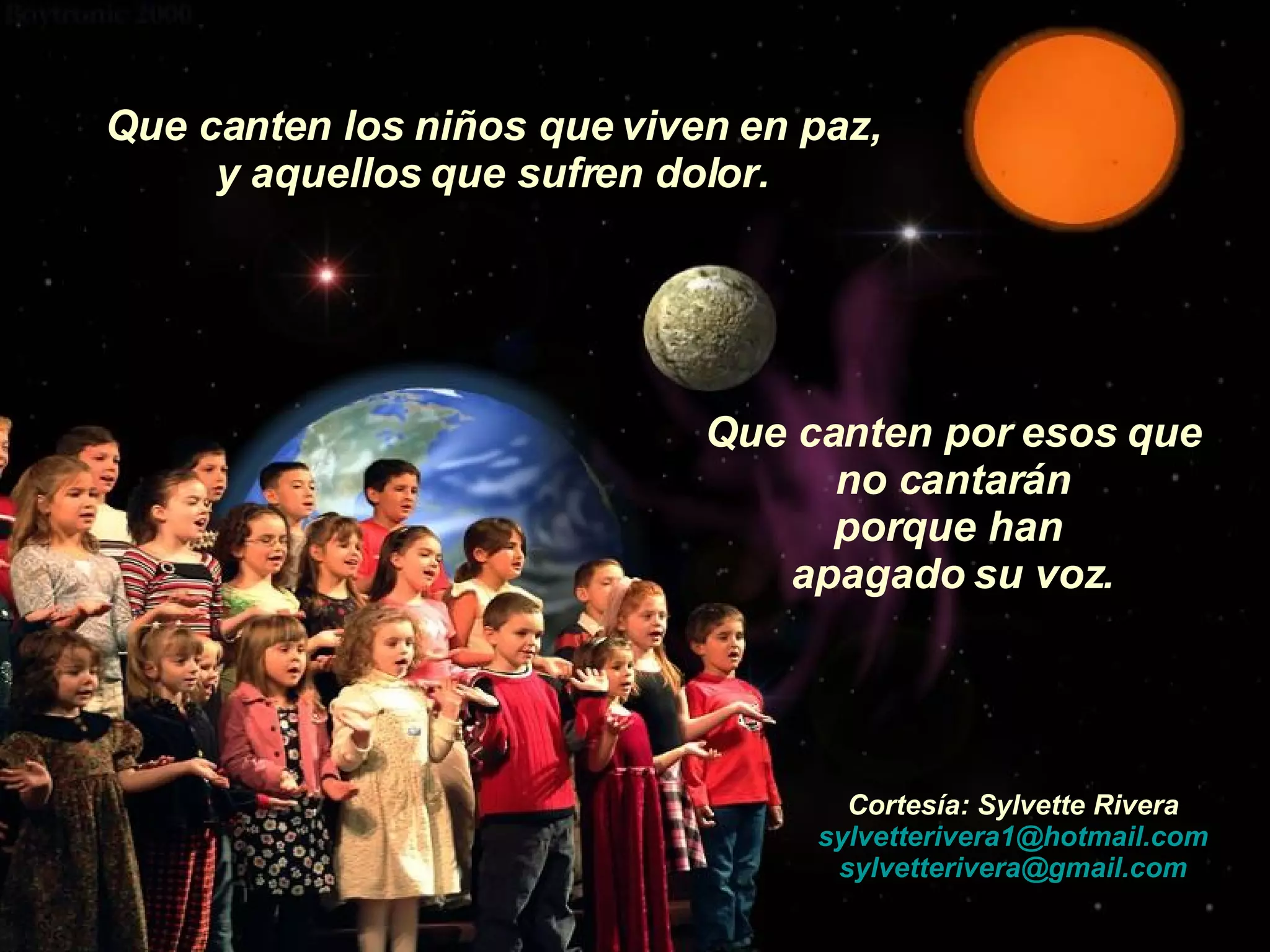 Que Canten Los Ninos | PPT