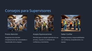 Que es ser un buen lider como supervisor | PPTX