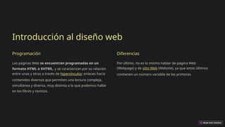 Que-es-una-pagina-Web.pptx CONCEPTOS BASICOS | PPTX
