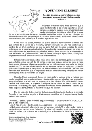 Que viene el lobo | PDF