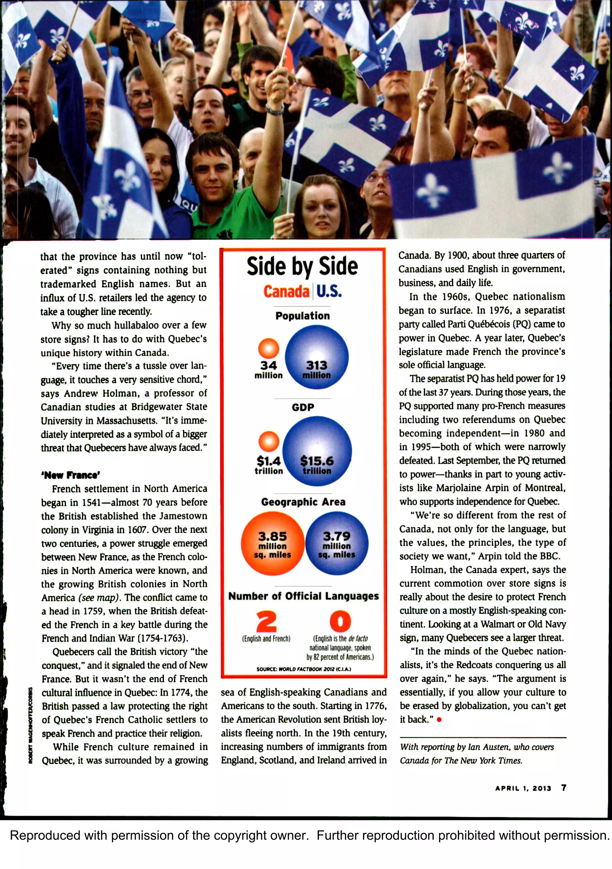 Quebec Separatist Movement | PDF