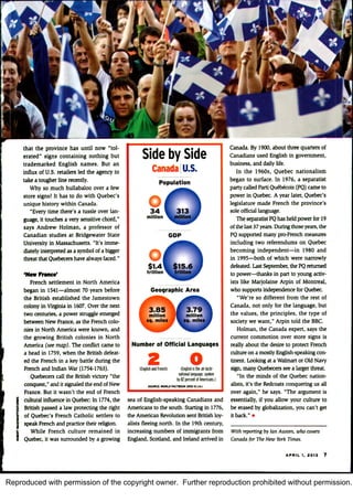 Quebec Separatist Movement | PDF