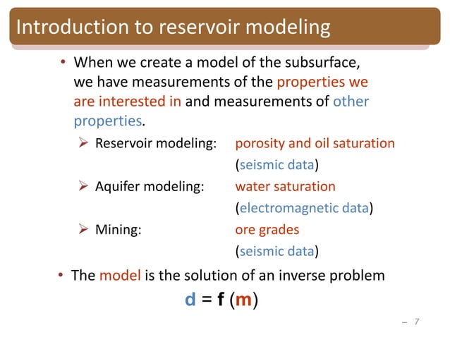 Reservoir Modeling | PDF