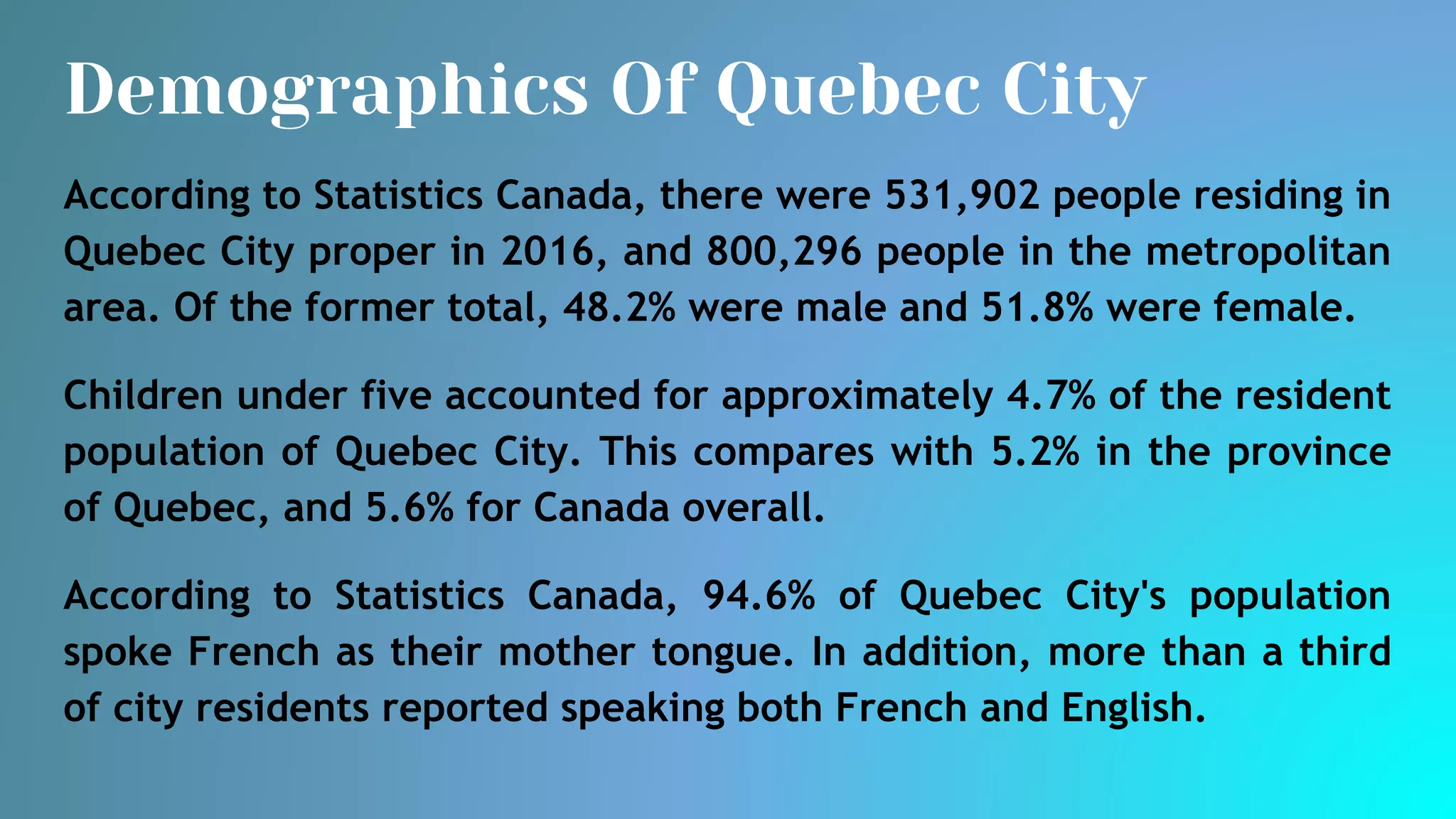 Quebec city history, culture, etc | PDF