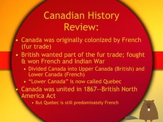 Quebecs Independence Movement | PPT