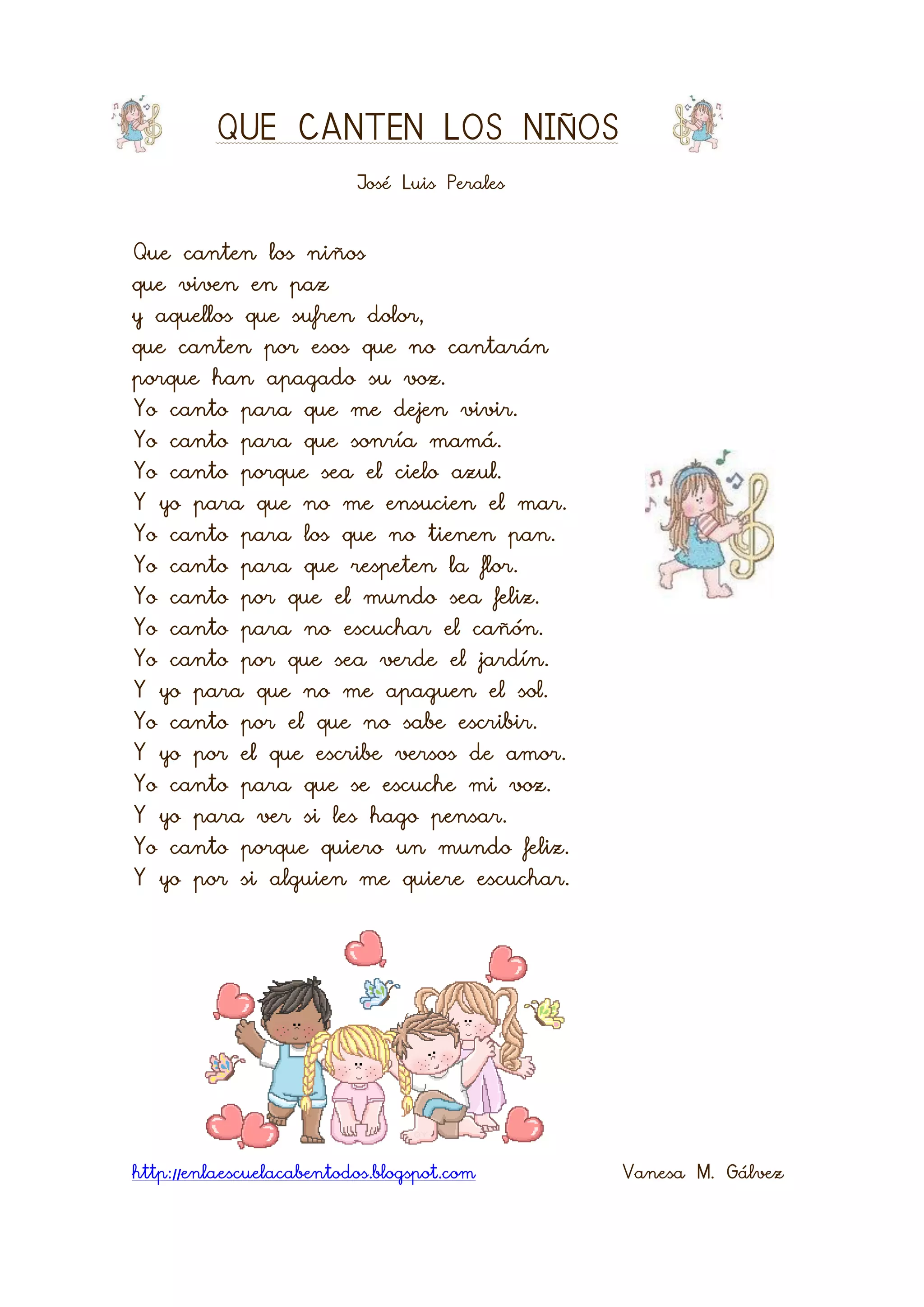 Que canten los niños | PDF