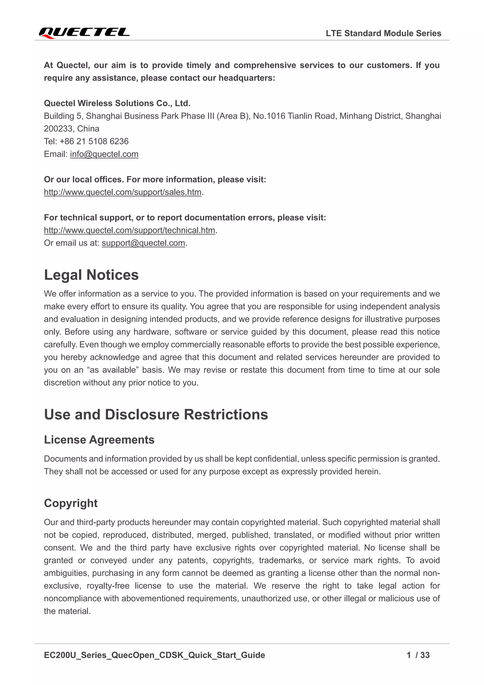 Quectel_EC200U_Series_QuecOpen_CSDK_Quick_Start_Guide_V1.0.0_Preliminary_20211209.pdf