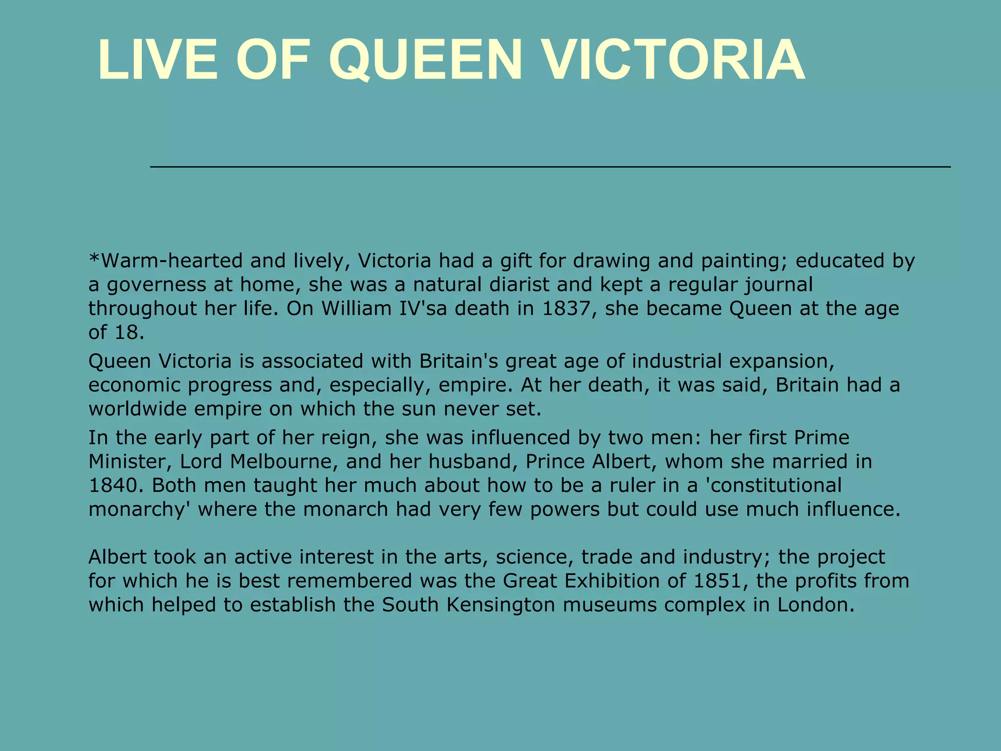 Queen Victoria | PPT