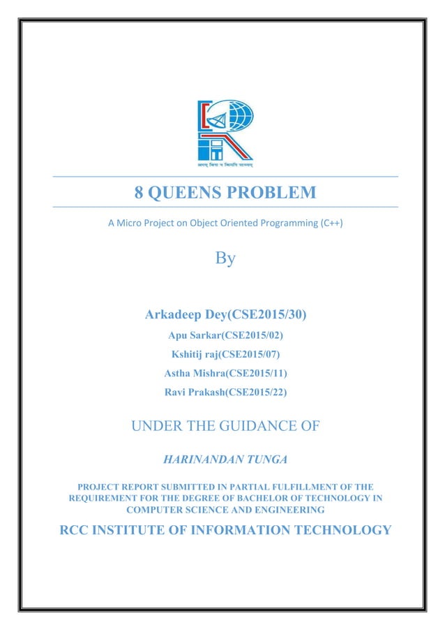 N Queens problem | PDF