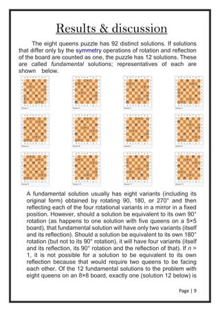 N Queens problem | PDF