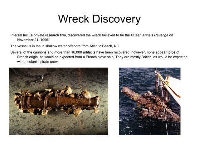 Queen anne's revenge | PPT