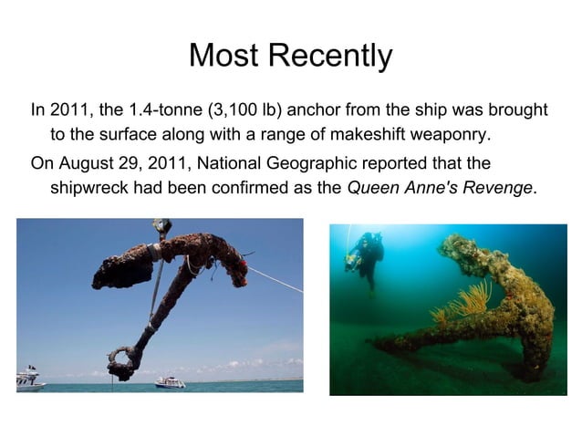 Queen anne's revenge | PPT