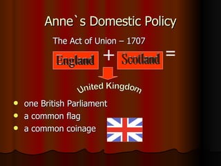 Queen Anne Stuart | PPT