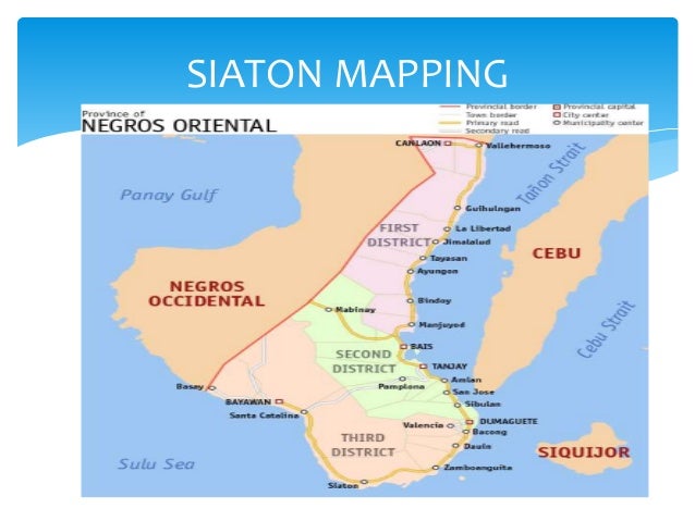 Cultural Mapping of Siaton