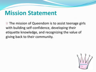 Queendom Overview Slide Show Only | PPT