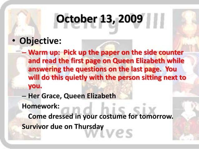 Queen Elizabeth | PPT