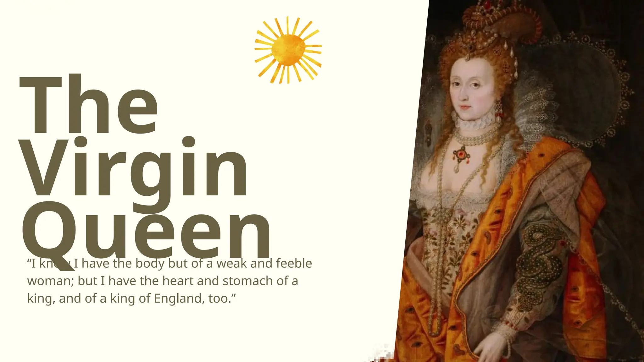 Queen Elizabeth Elegant Scrapbook Paper Sermon Church Presentation.pptx