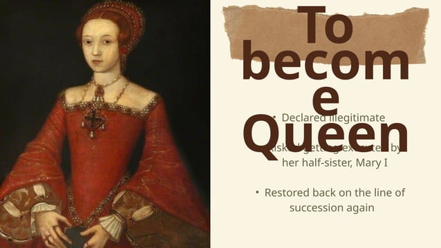 Queen Elizabeth Elegant Scrapbook Paper Sermon Church Presentation.pptx