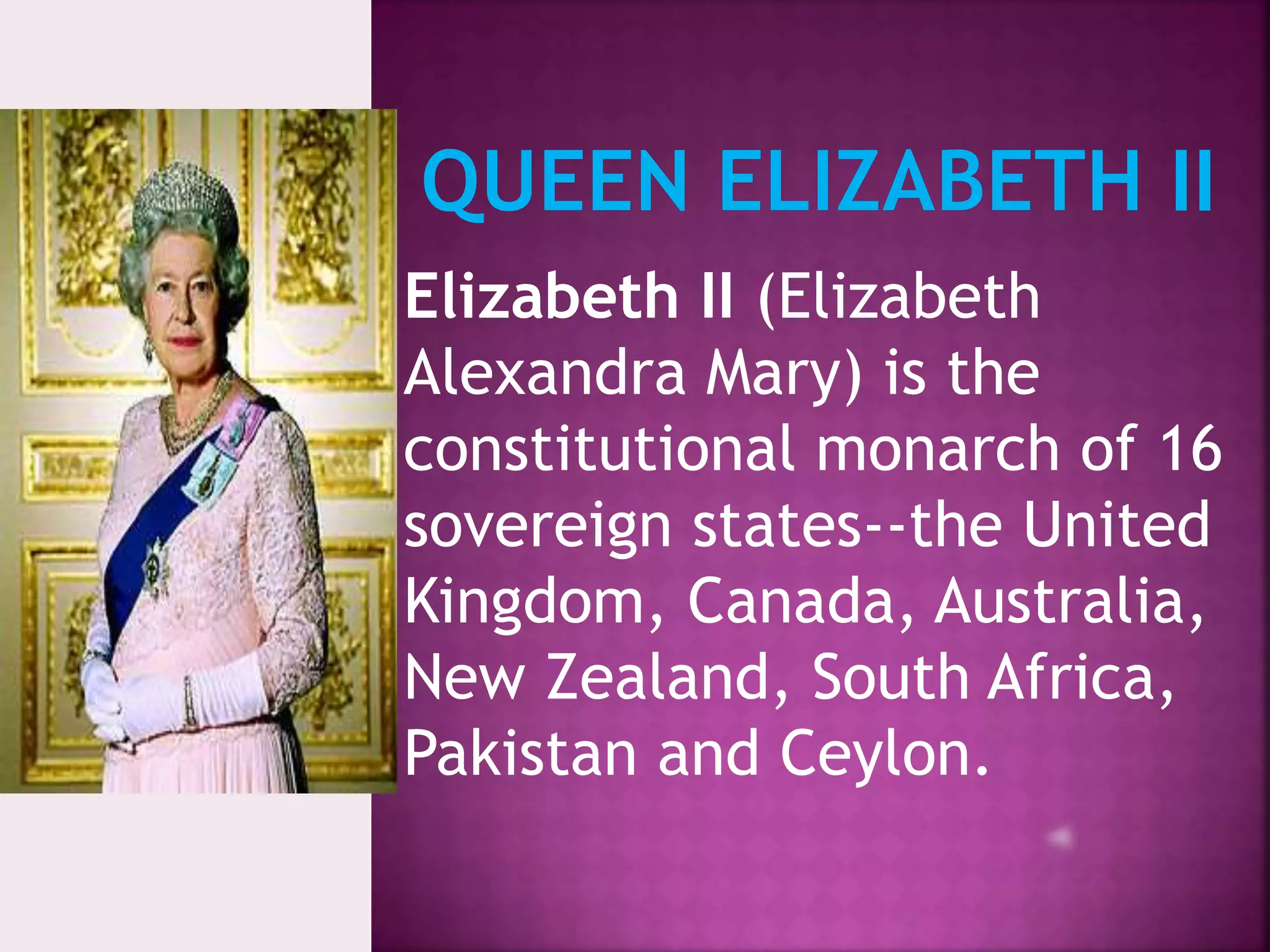Queen Elizabeth II | PPT