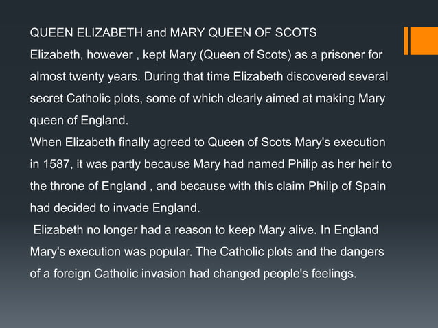 Queen Elizabeth One | PDF