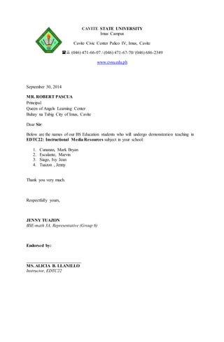 Macro Demo Letter | DOCX