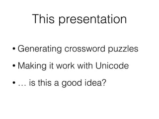 Crosswords Puzzles - QueensJS | PDF | Games and Puzzles | Hobbies ...