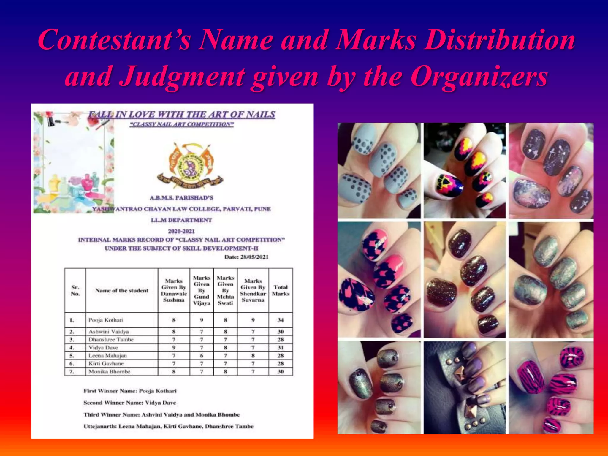 Queens Group - Classy Nail Art Competition report.pptx