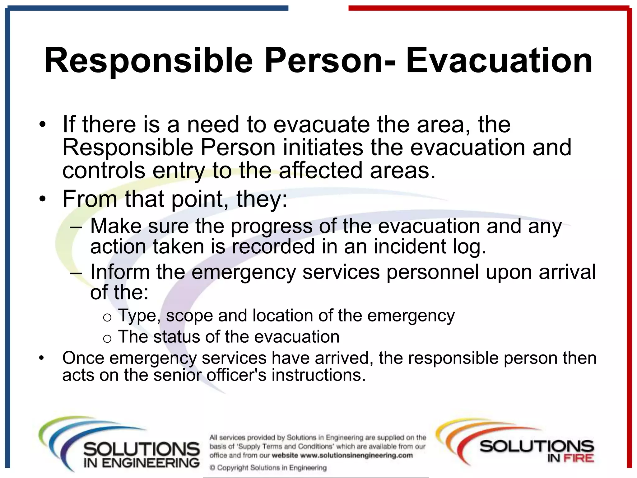 Queensland - evacuation coordination instructions | PPT