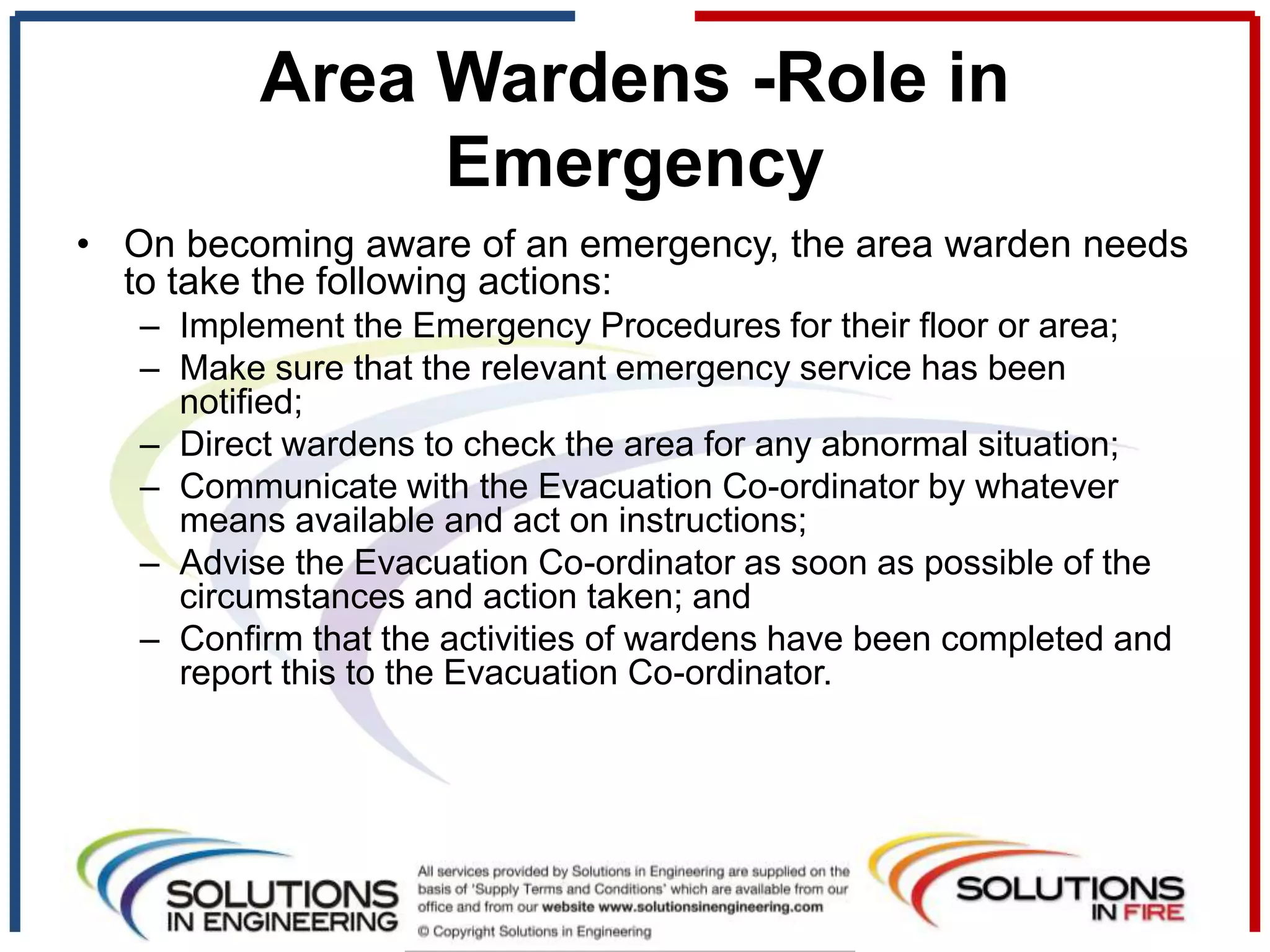 Queensland - evacuation coordination instructions | PPT