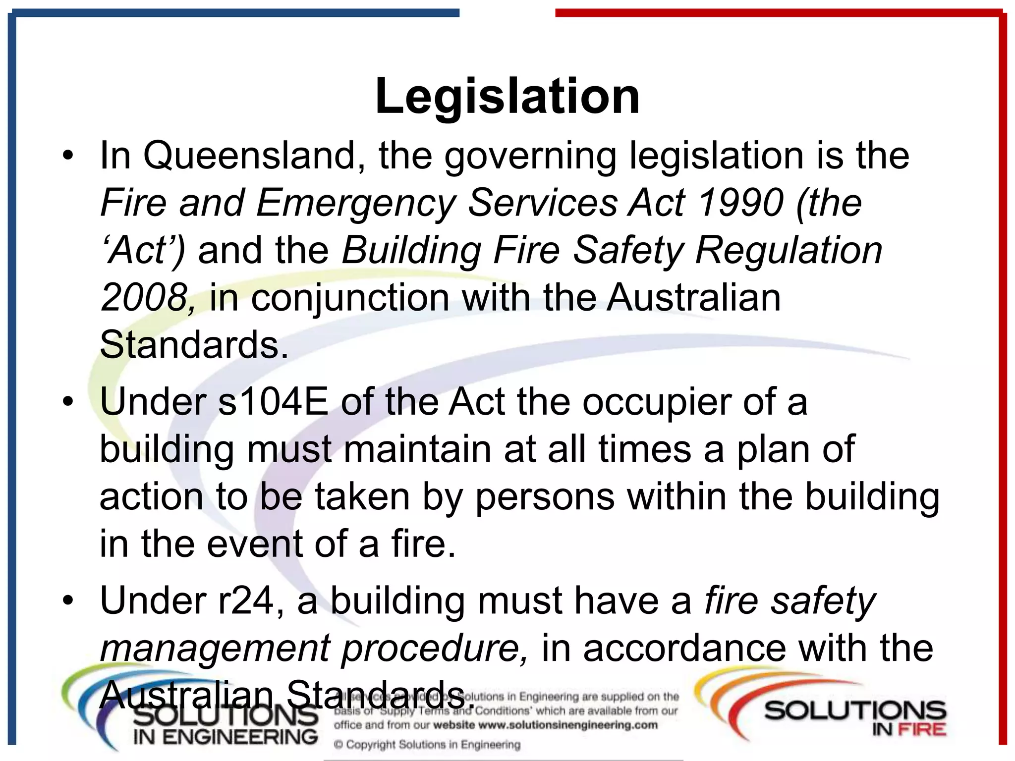 Queensland - evacuation coordination instructions | PPT