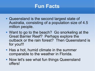 Queensland powerpoint | PPT