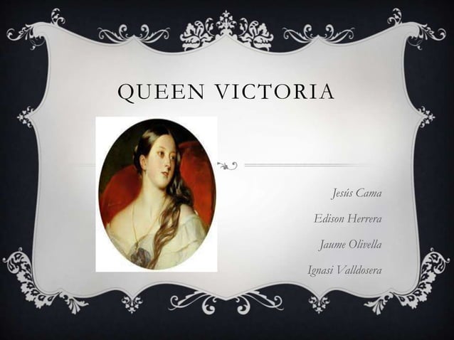 Queen victoria | PPTX | Celebrity Families | Pop Culture