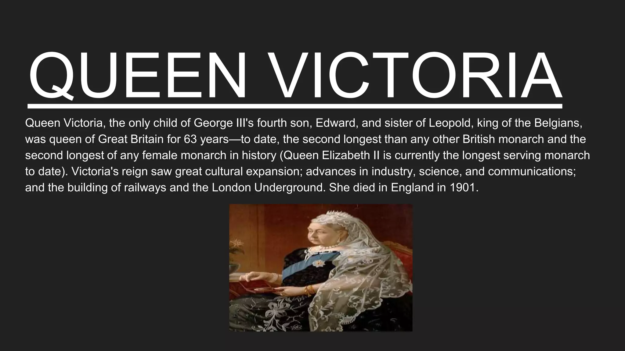Queen Victoria | PPTX | Marriage and Civil Unions | Family and ...