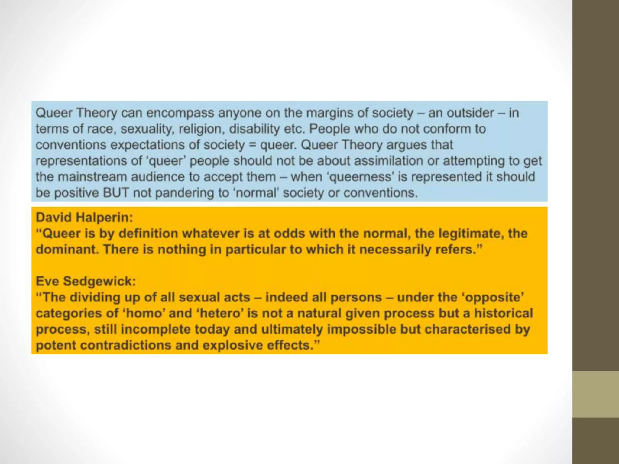 Queer theory | PPTX