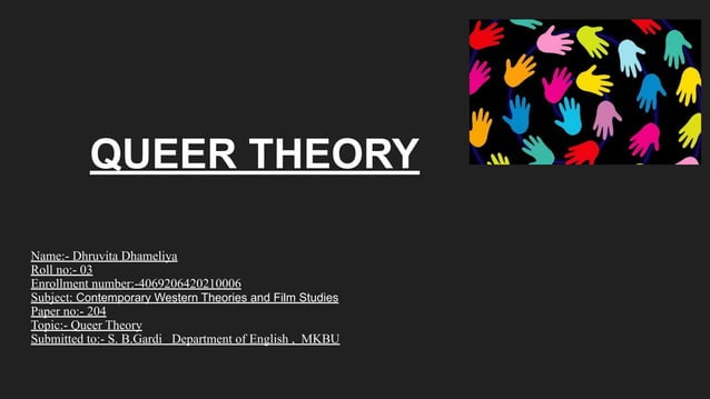 QUEER THEORY | PPT