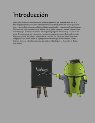 Que es android studio | DOCX